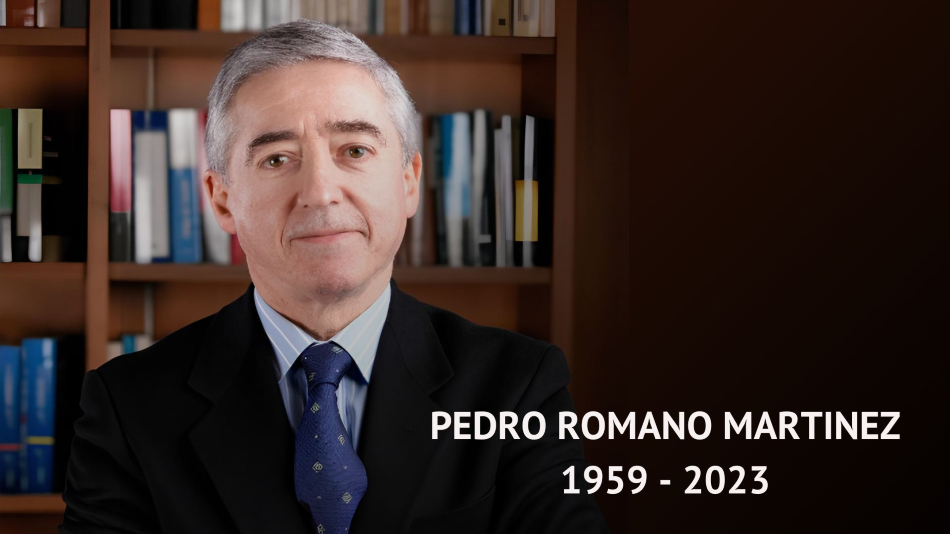 Pedro Romano Martinez (1959-2023) – Academia das Ciências de Lisboa